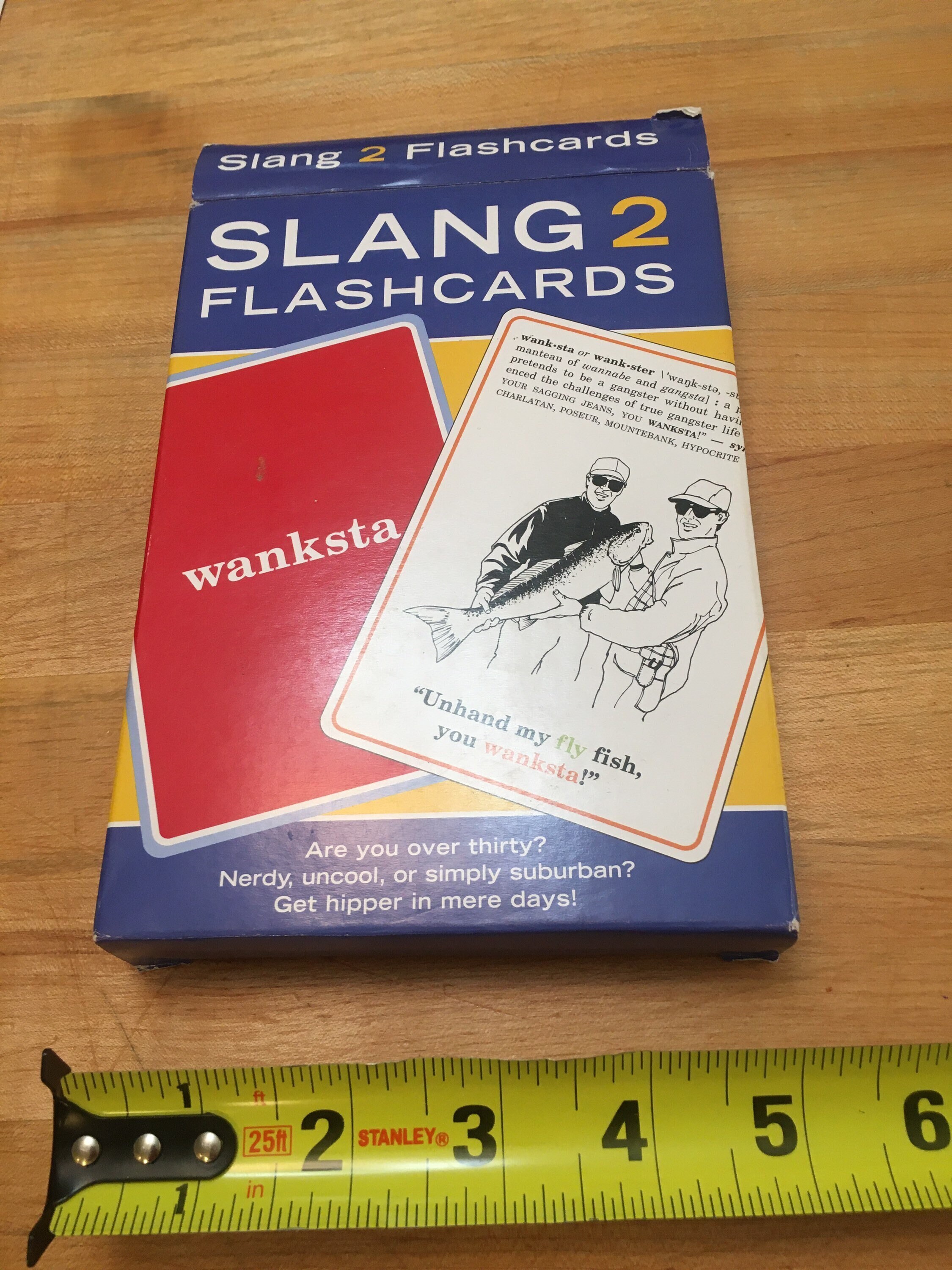 Slang 2 Flash Cards Made by Knock Knock 2006 60 Pieces Trade Cards ...