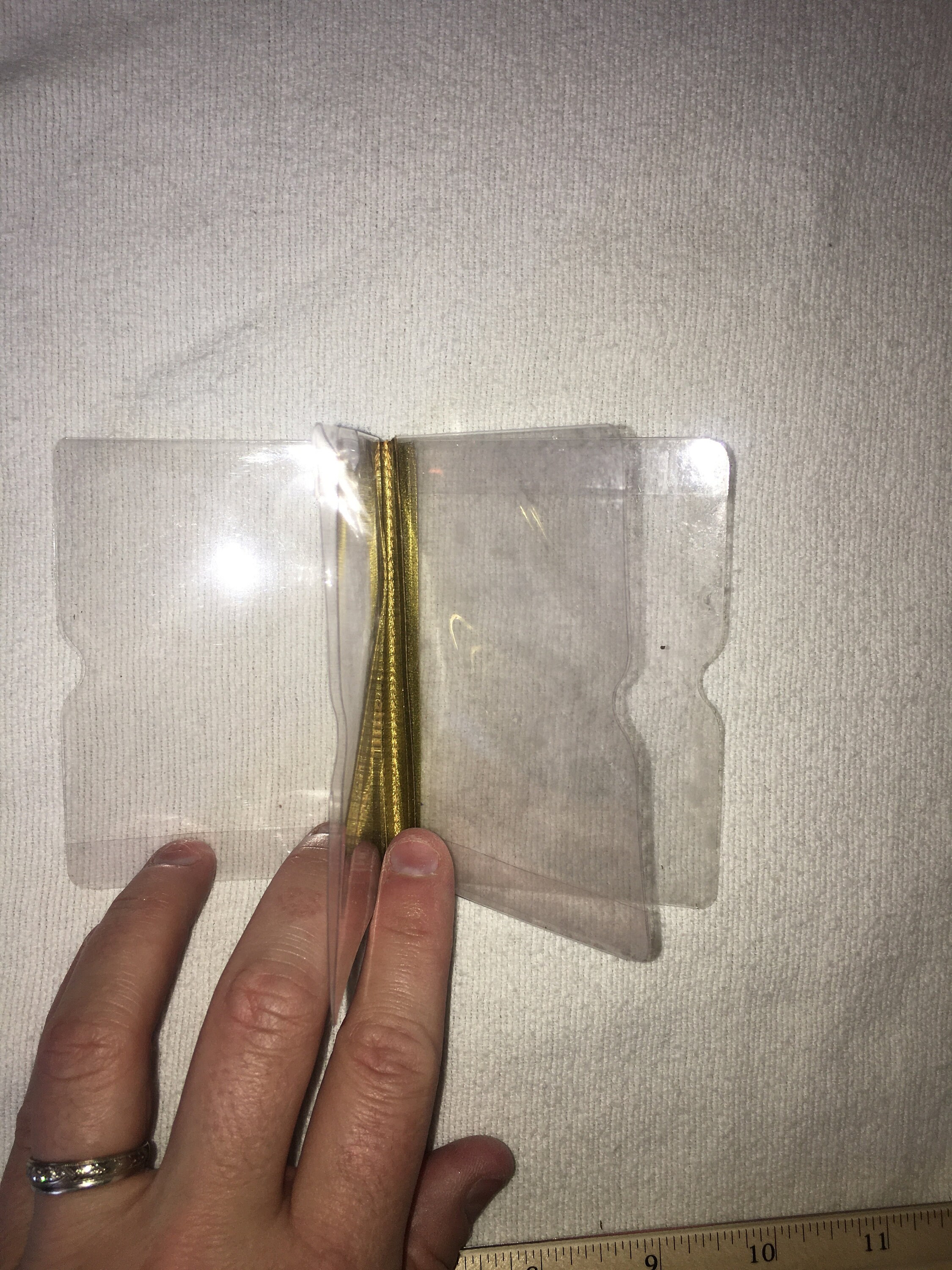 Princess Gardner Mid Century Modern Brown Leather Small Snap Wallet ...