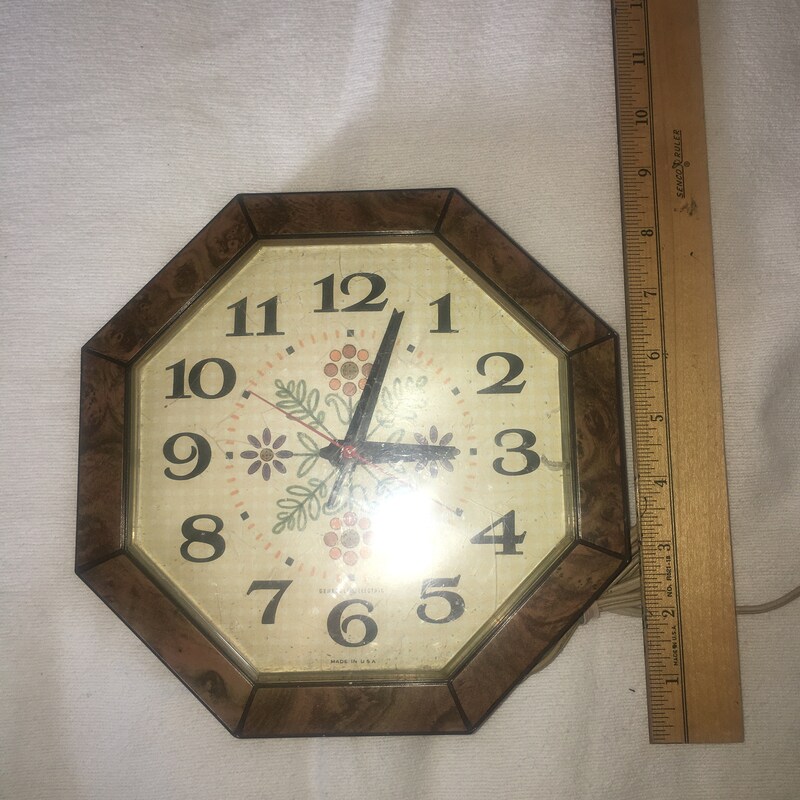 Retro Kitchen Clock - Etsy