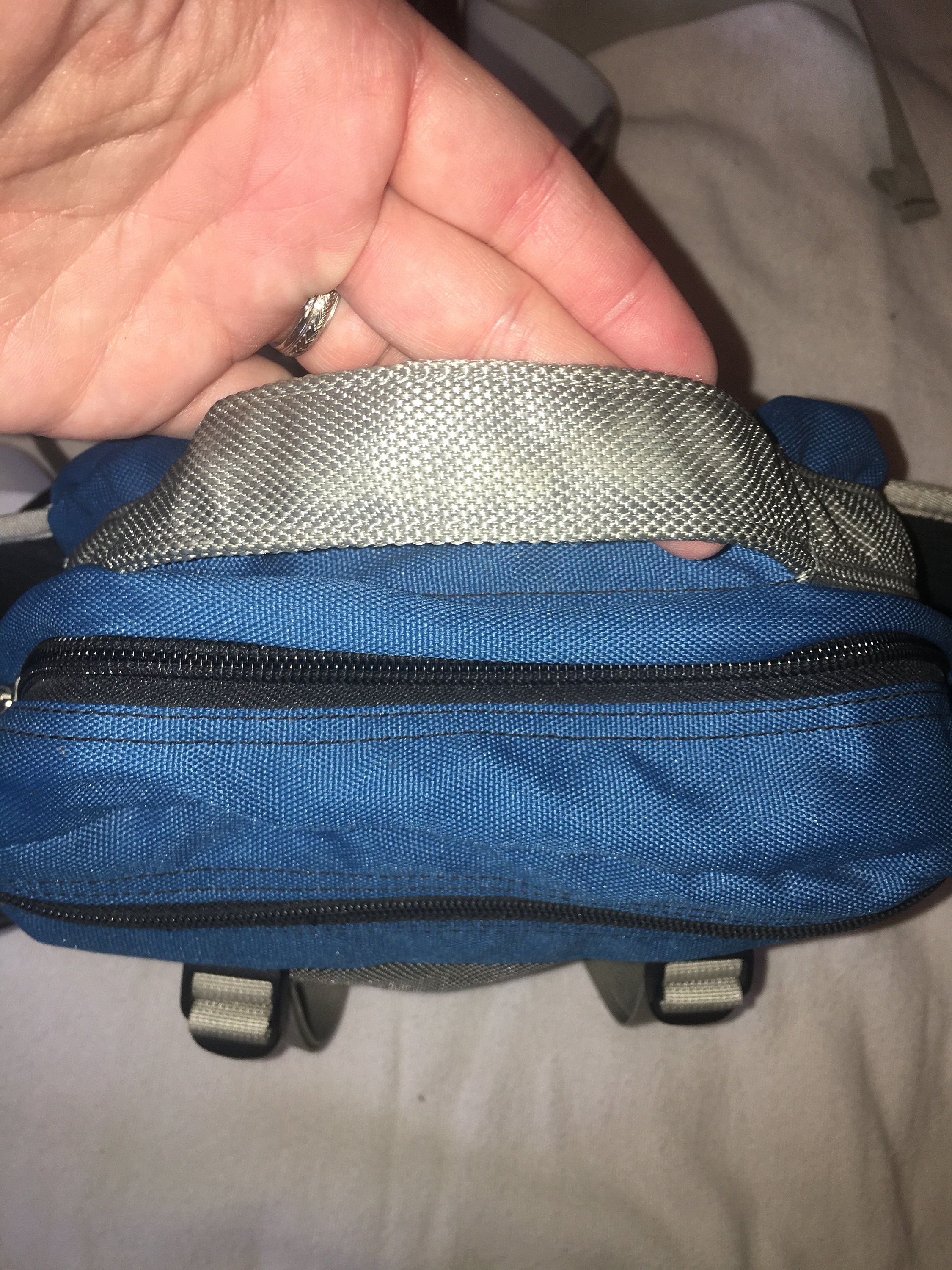 Vintage Gregory Torpedo Hiking Hip Pack 2 Water Bottle Holders Nylon ...
