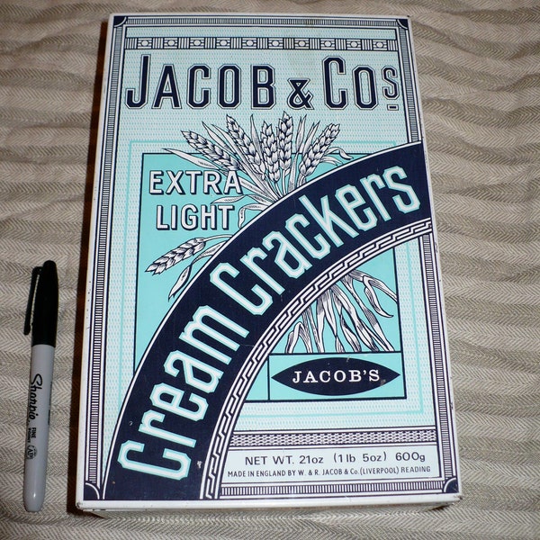 Vintage Cracker Tin - Etsy