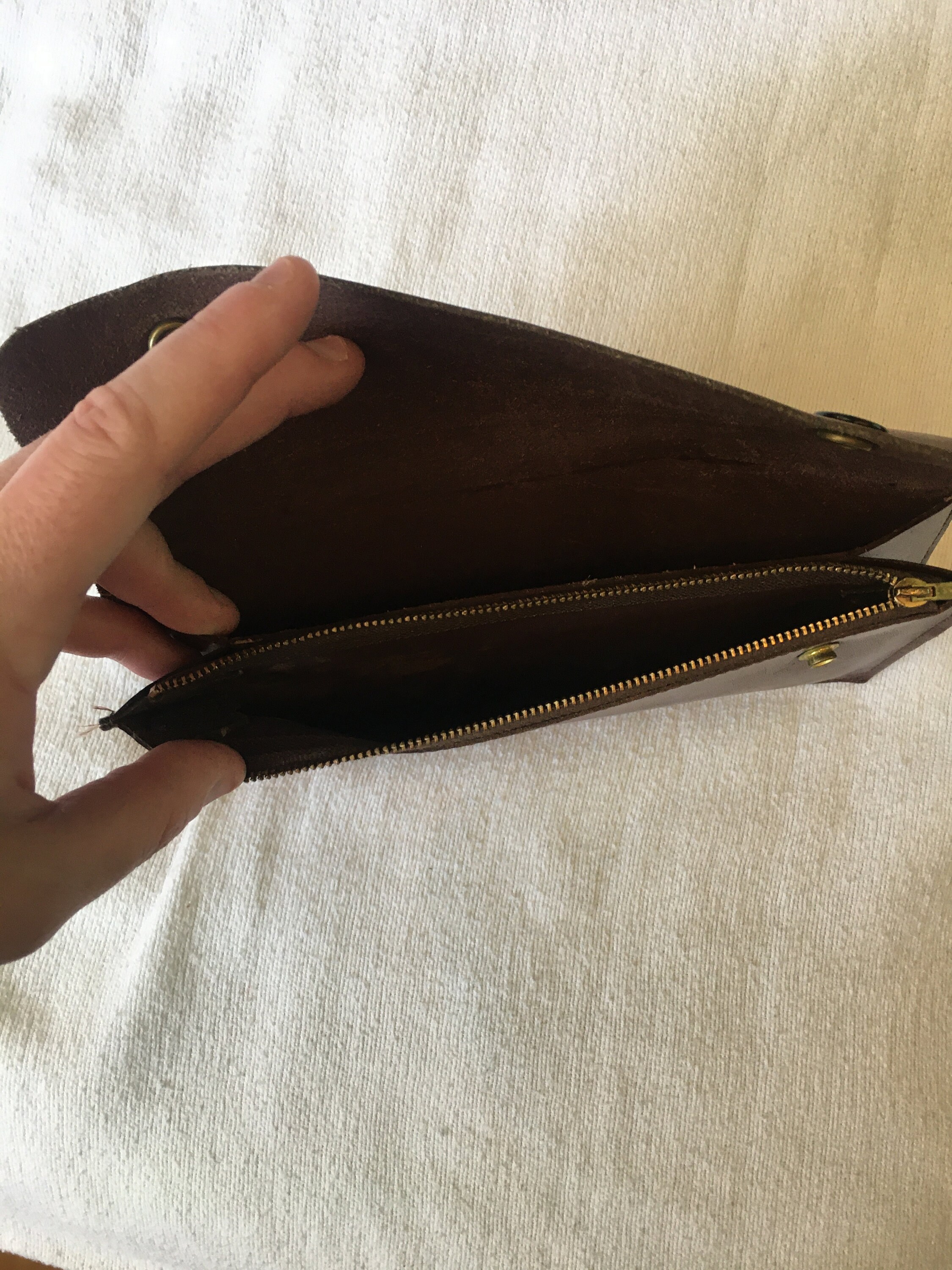 Vintage Ultra Rare Prince Gardner Genuine Cowhide Leather Tan Western ...