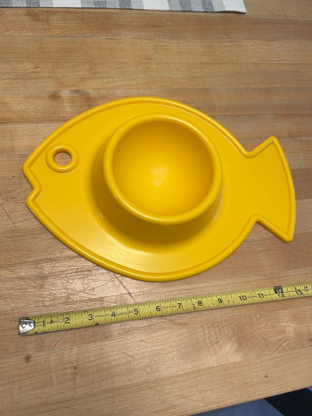 1970s Fish Shaped Cat Bowl Water or Food Dish Whimsical Made in Italy ...