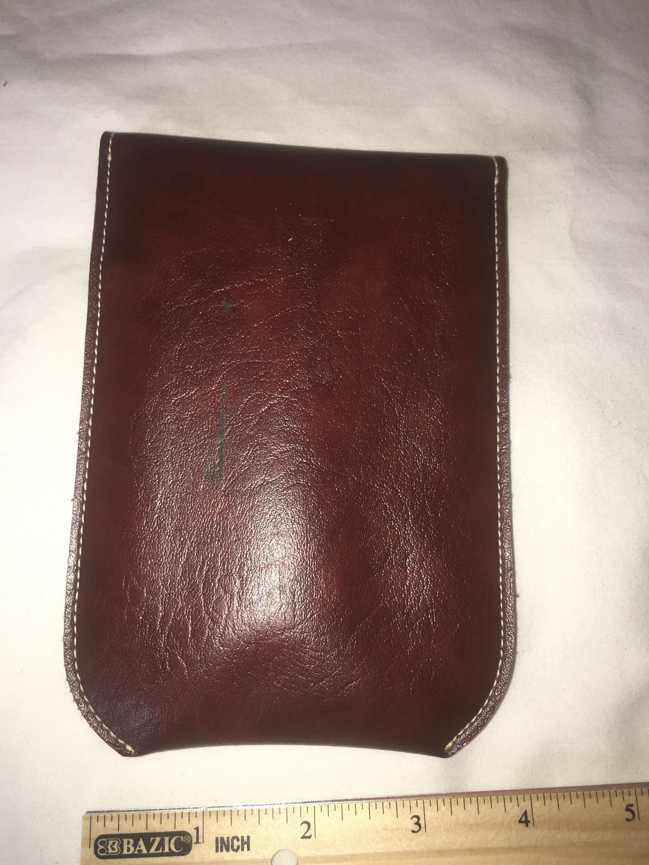 Cadet Military Vintage Brown Vinyl 1970s Snap Case for Glasses Notebook ...