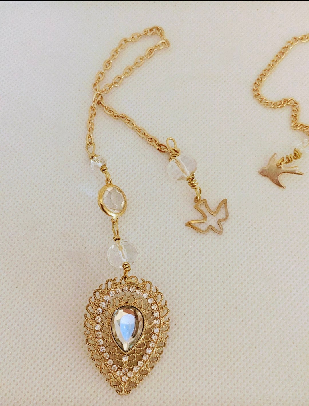 Gold Peace Dove Pendulums, Divination Tools, Gold Tone Pendulums for ...