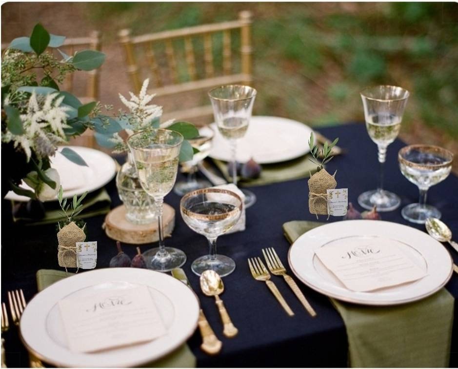 Olive Tree Wedding Favors: Eco-friendly Bonbonniere With Personalized ...