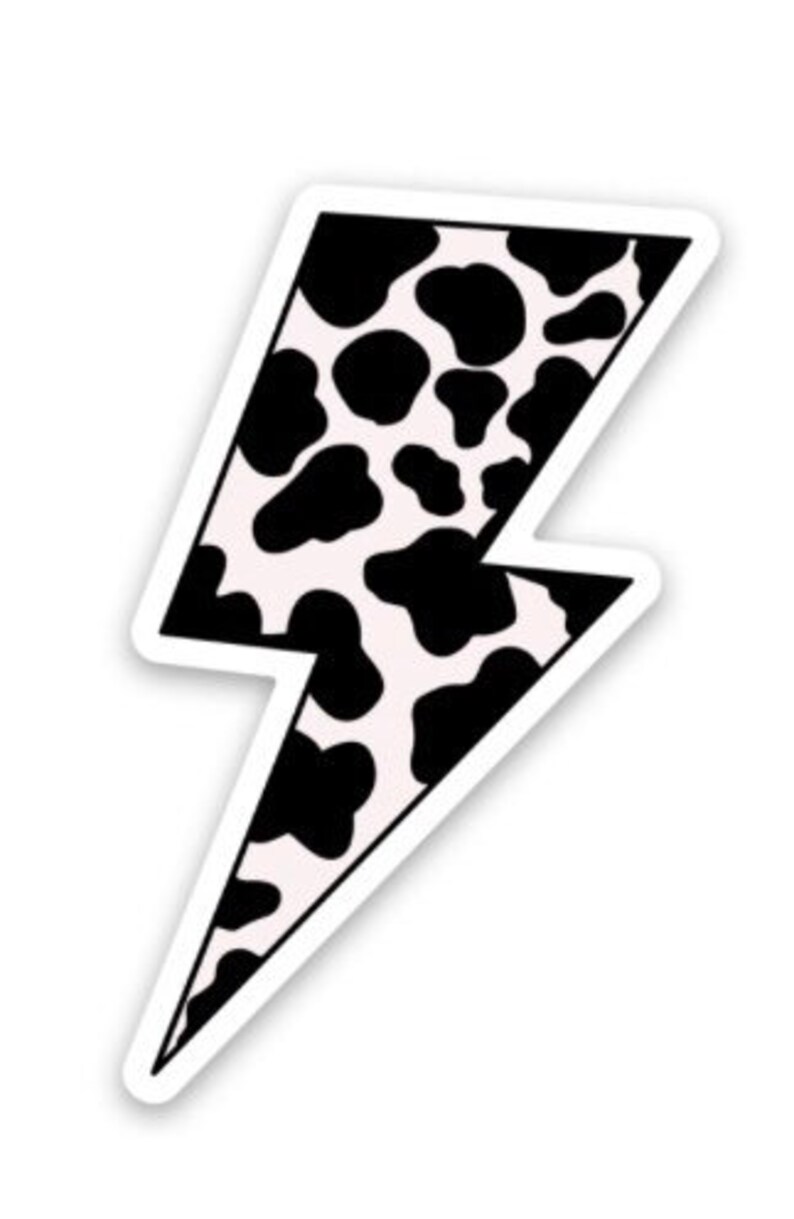 Small Western Stickers| Lightning Bolt, Stars, Cowboy Hat - Etsy