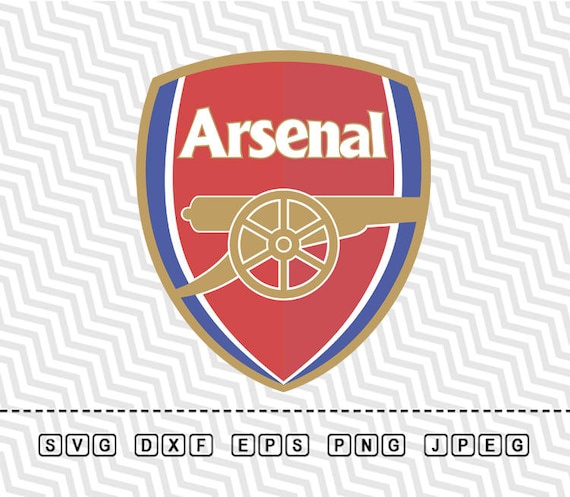 SVG Fc Arsenal Logo Vector Layered Cut File Silhouette Cameo | Etsy