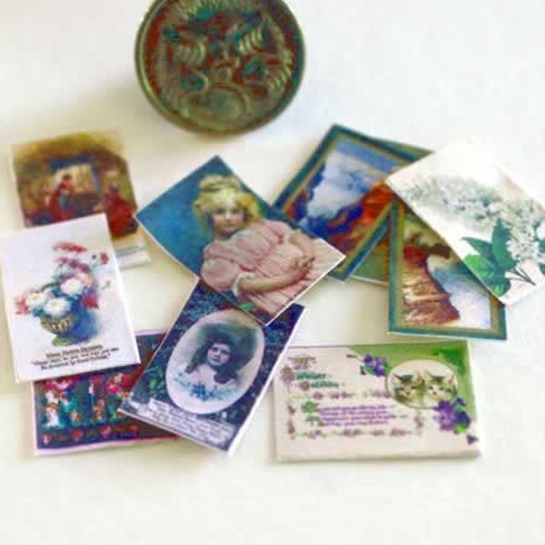 Victorian Postcards - Etsy