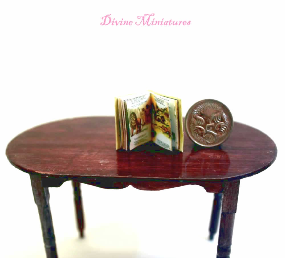 The Magic Ring Real Miniature Book 1/12 Scale Dollhouse | Etsy
