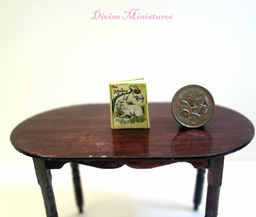 The Magic Ring Real Miniature Book 1/12 Scale Dollhouse | Etsy