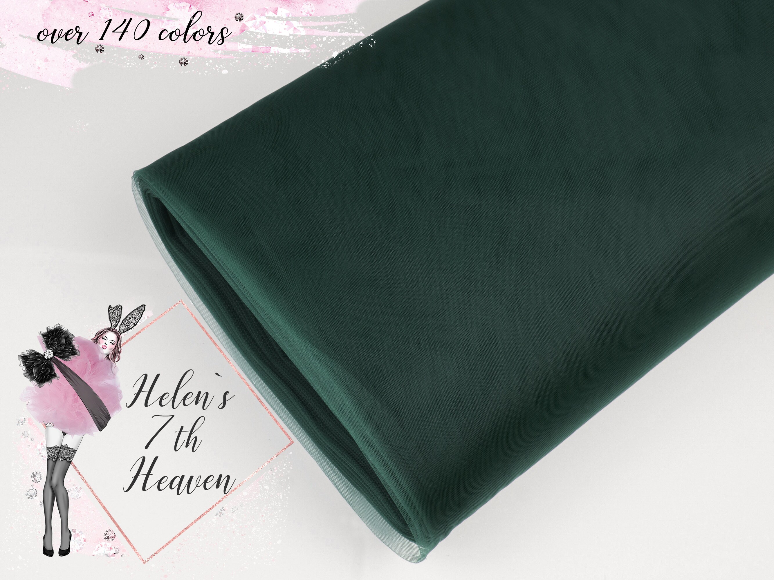 3m Wide and Soft Tulle Fabric 92 Wholesale Tulle Bolts | Etsy