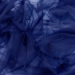 BLUE Tulle 137 Soft Luxury Tulle by the Yard 3m Wide Tulle - Etsy