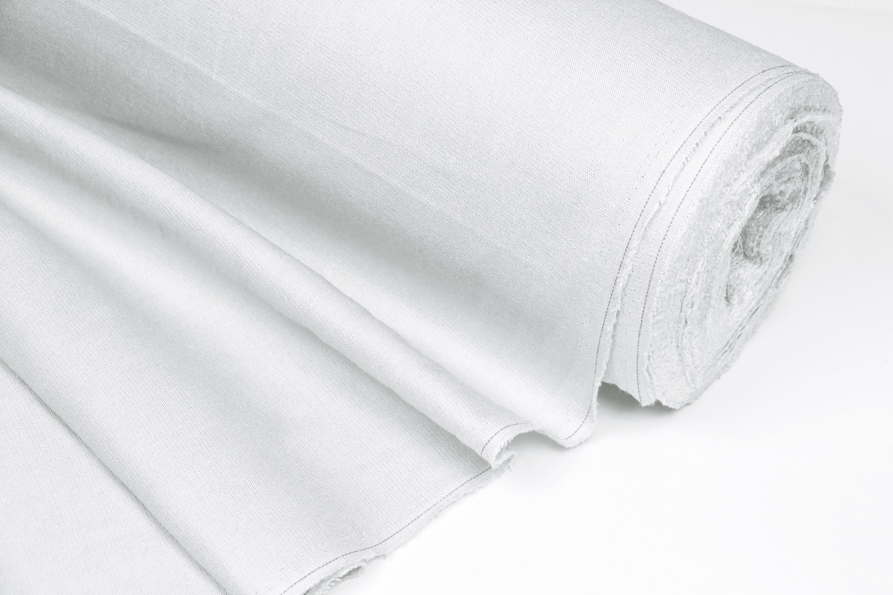 White Linen by the Yard 1 Stretch Linen Fabric by the Meter | Etsy