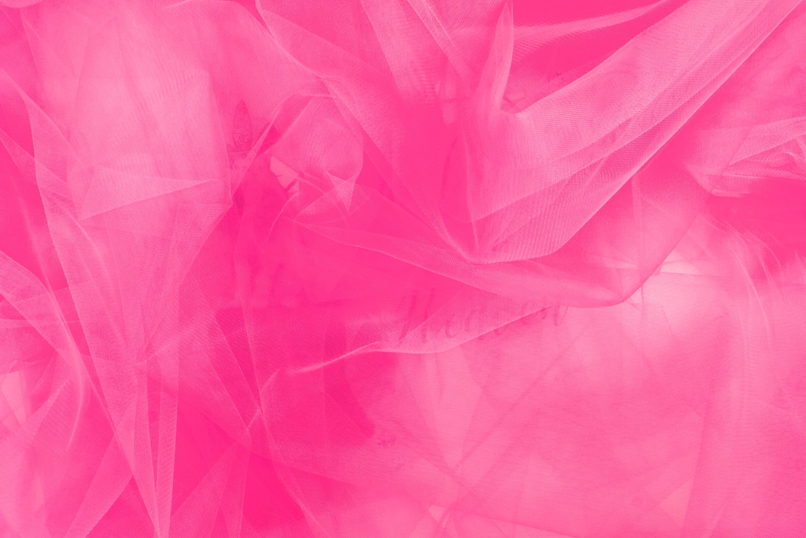 Neon Tulle by the Yard 124 Soft Bright Pink Tulle Fabric for | Etsy