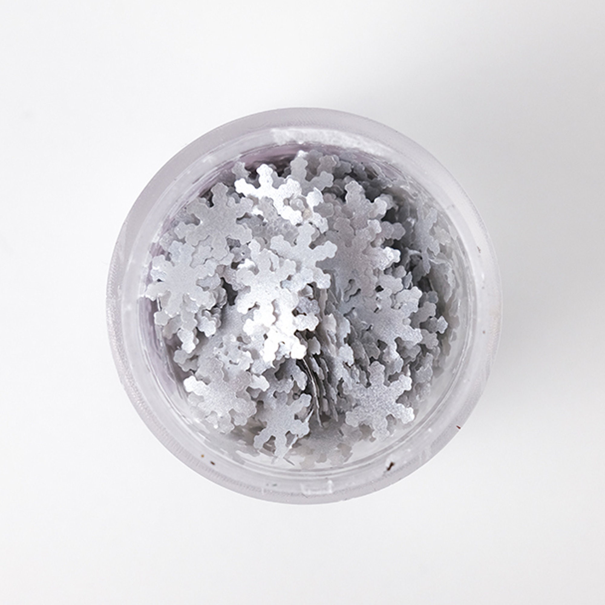 Edible Glitter Snowflakes by Kakewalk Metallic Snowflakes Edible ...