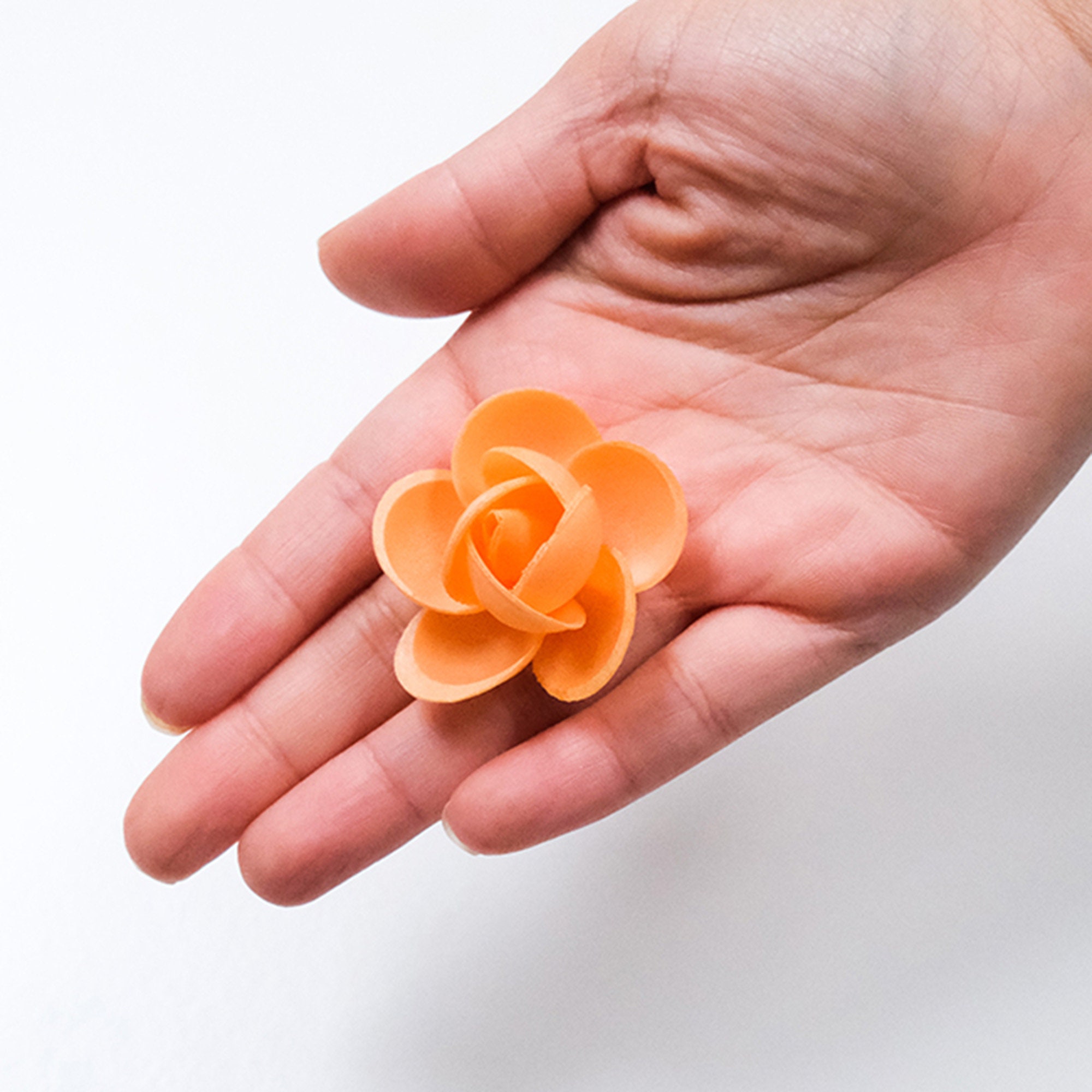 Rosy Blossom Edible Wafer Paper Flower 12 PK / Flower Topper for Cakes ...