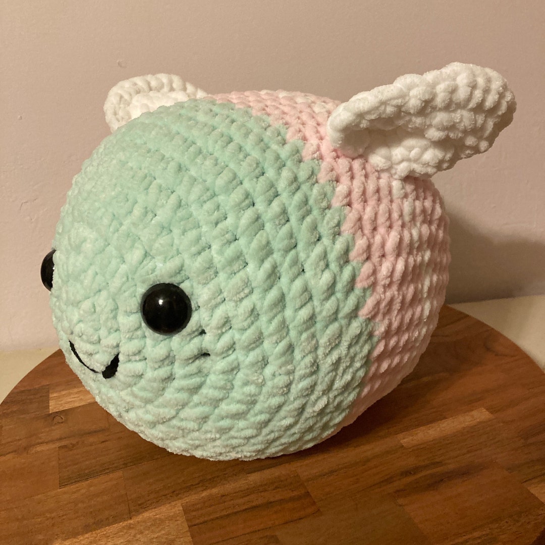 Watermelon Bee Amigurumi Crochet Plushie - Etsy