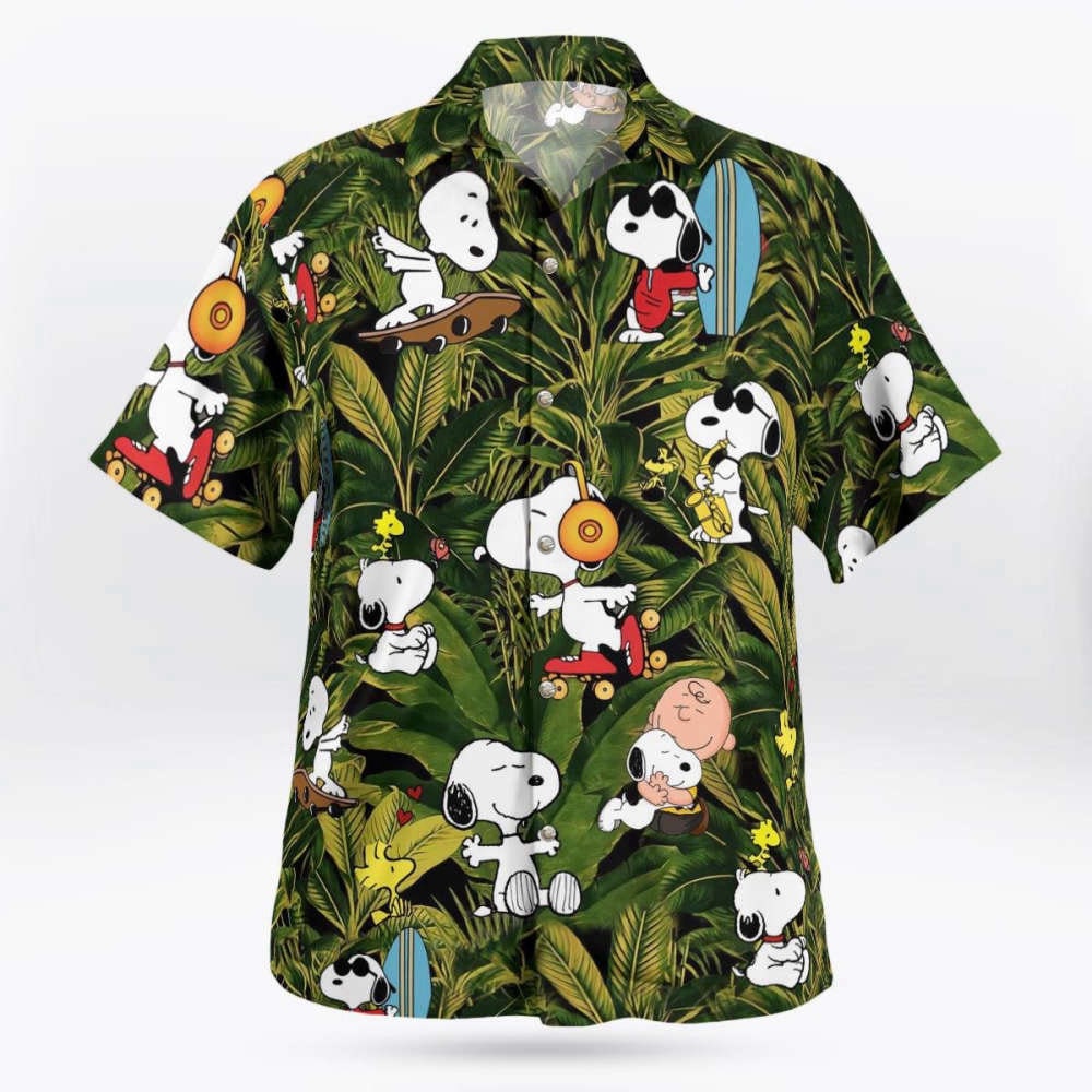 Snoopy 7 Hawaiian Shirt Summer Aloha Shirt For Men Women sold by Ian ...