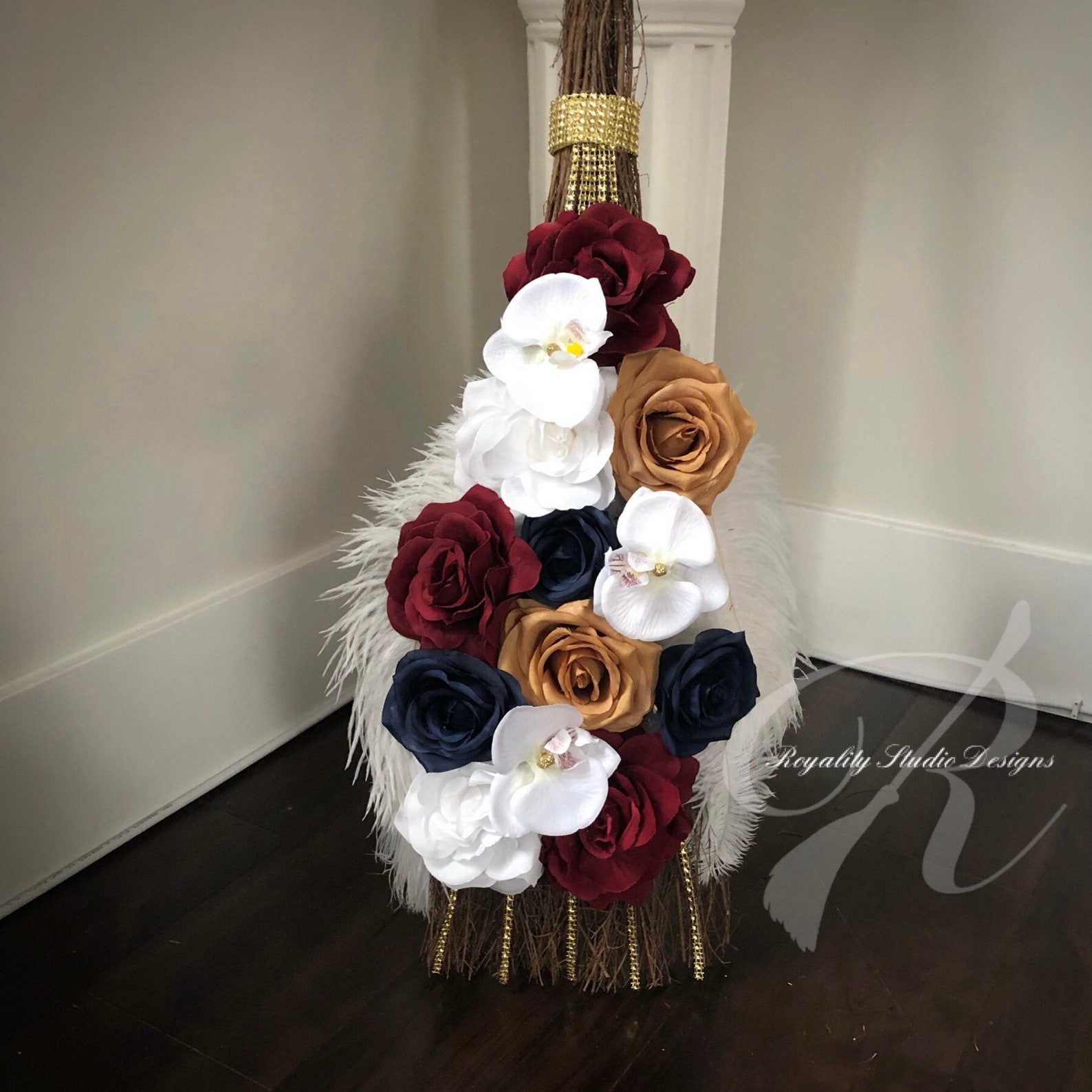 Wedding Broom for Tradition of Jumping the Broom Personalized - Etsy