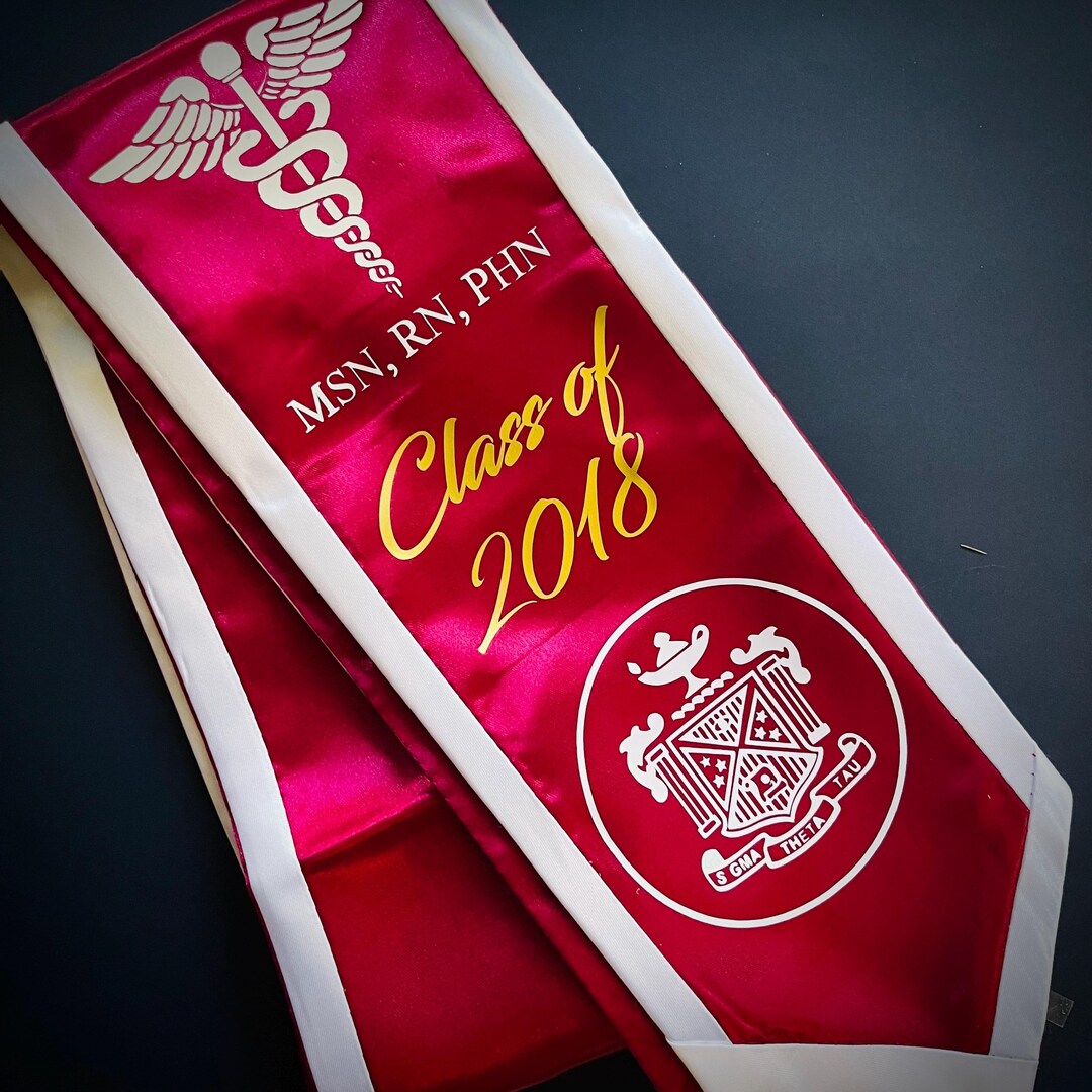 Graduation Stole for Commencement Personalized Graduation Sash ...