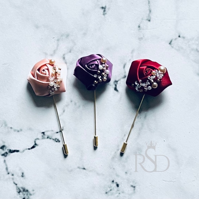 Boutonniere Pins - Etsy