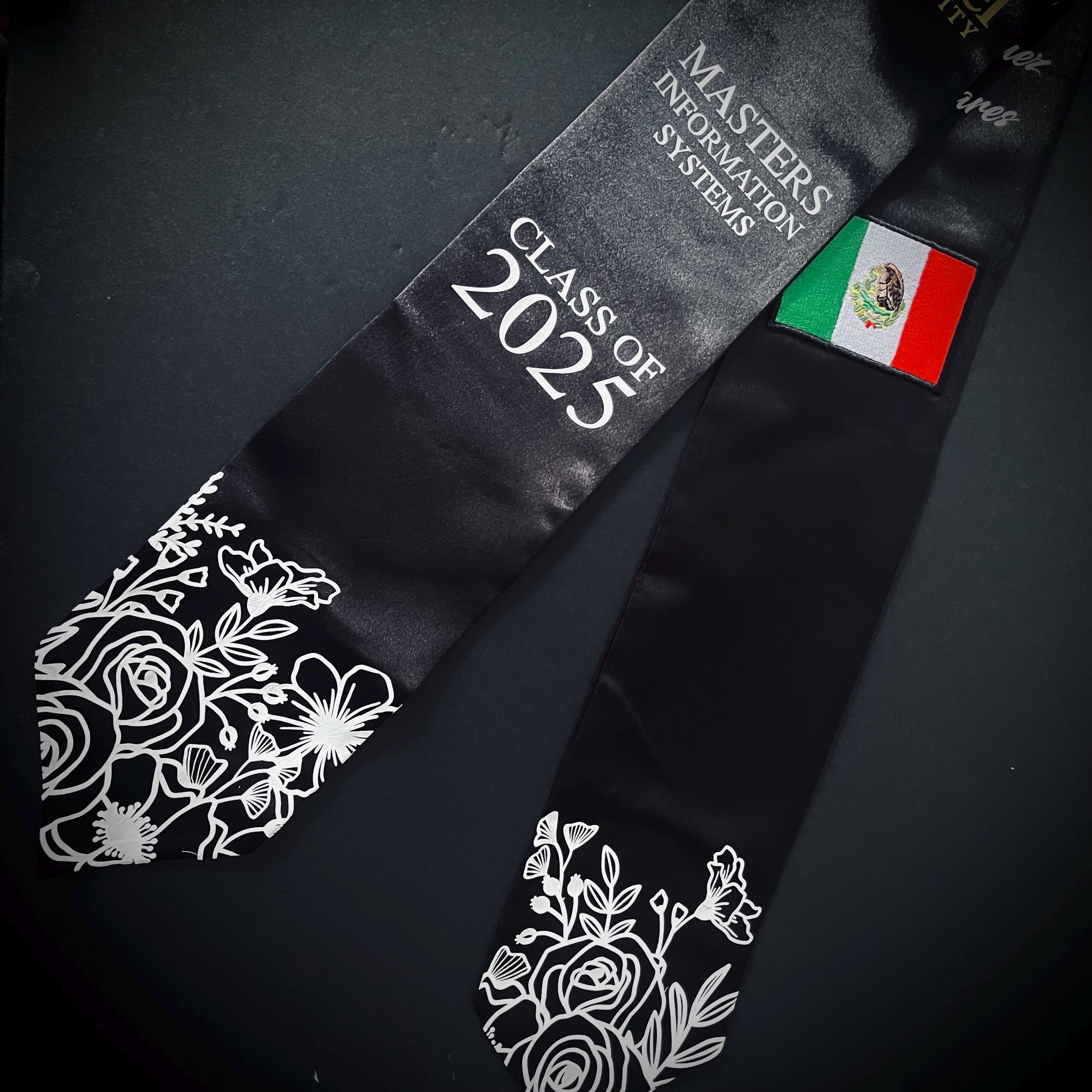 Graduation Stole for Commencement Personalized Graduation Sash Large ...