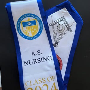 Graduation Stole for Commencement Personalized Graduation Sash ...