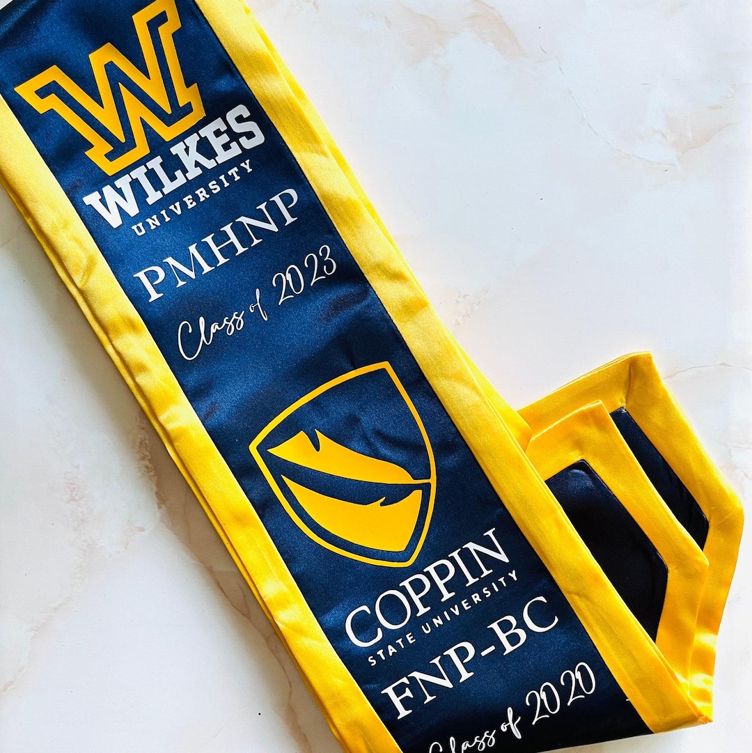 Graduation Stole for Commencement Personalized Graduation Sash ...