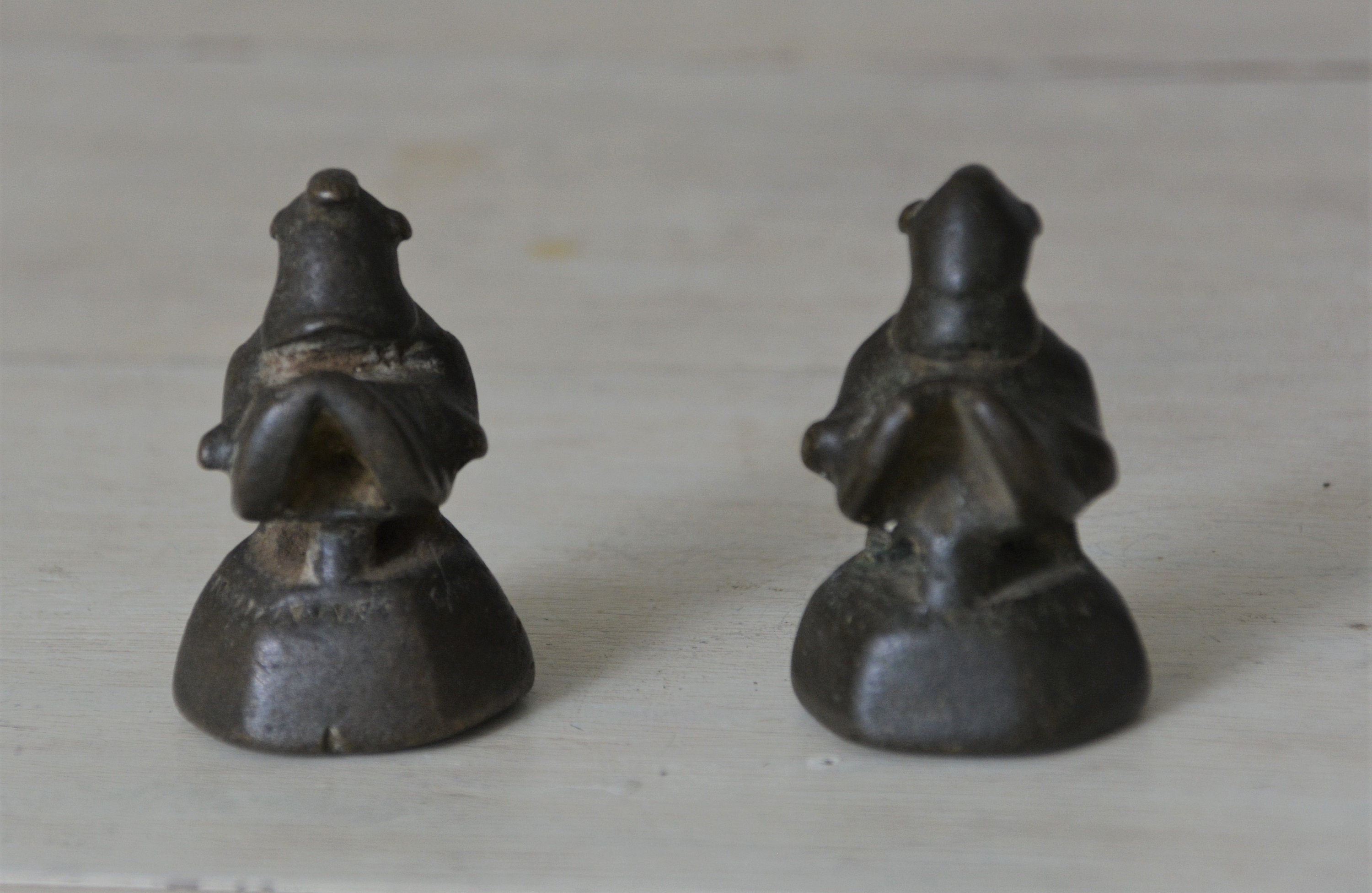 Set of Two Antique Hintha Bird or Brahmani Duck Opium Weights - Etsy