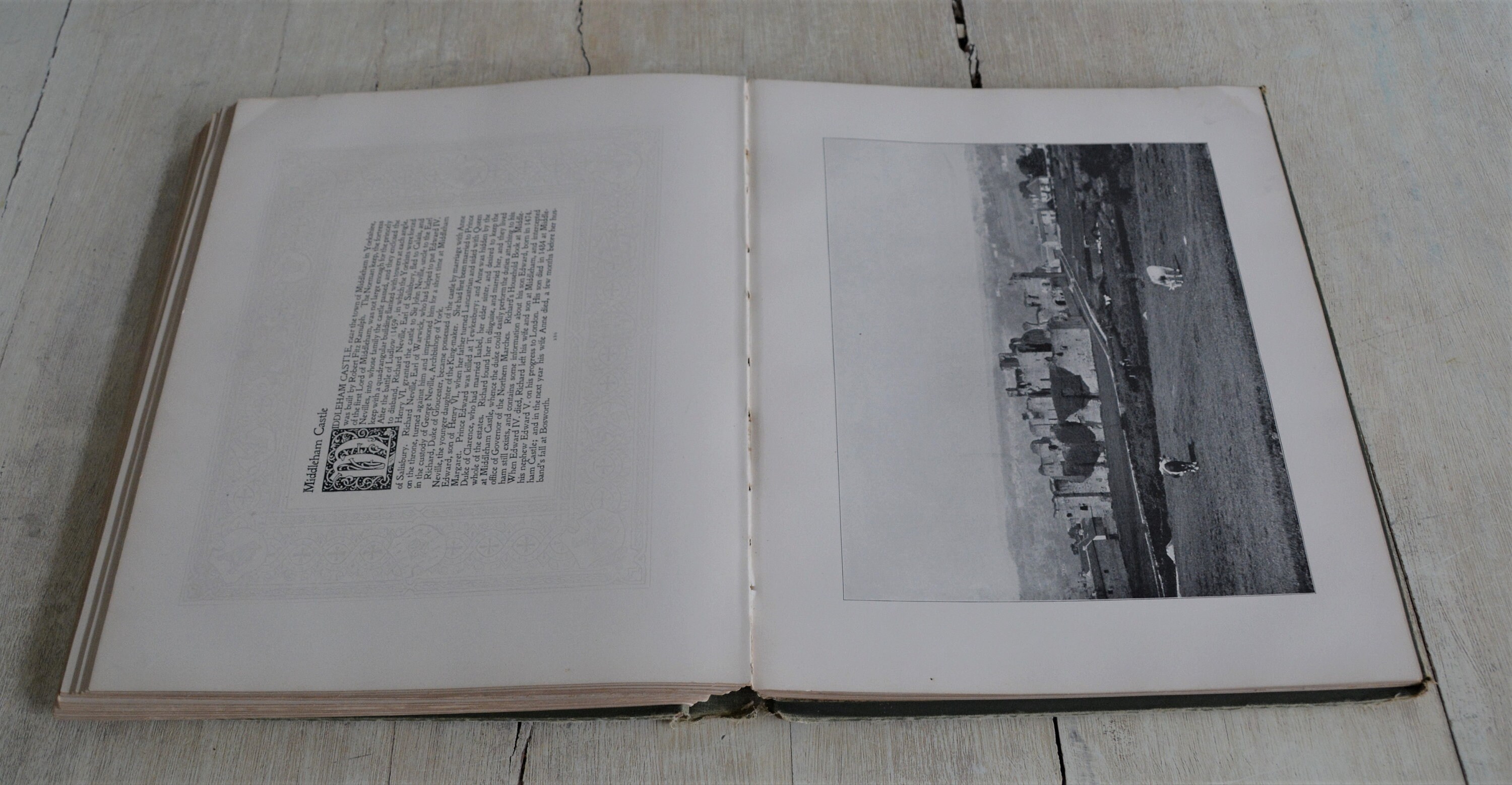 Antique Book Beautiful Britain the Sceneries and Splendors of the ...