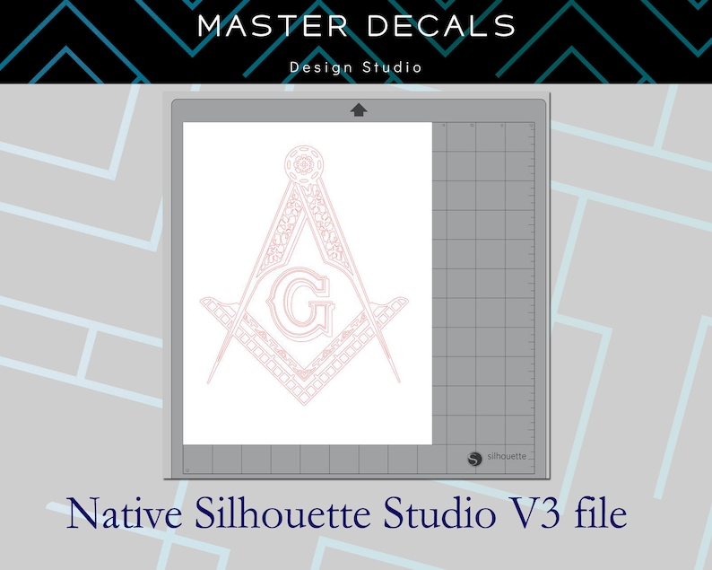 Freemason Square and Compasses Design: Masonic Symbol (digital Download ...