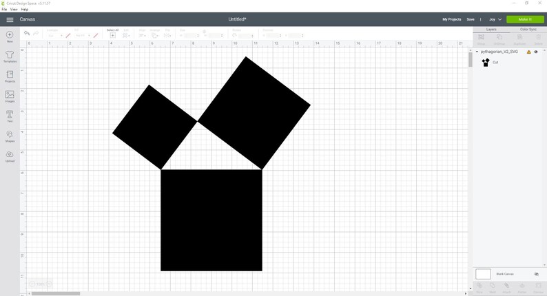 Pythagorean Theorem Masonic Design, SVG Cricut Silhouette (digital ...