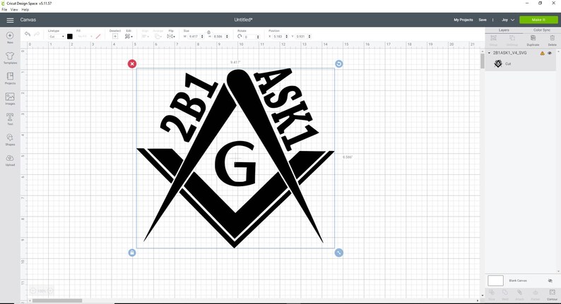 Digital Files: Freemason 2b1 Ask1 to Be One Ask | Etsy