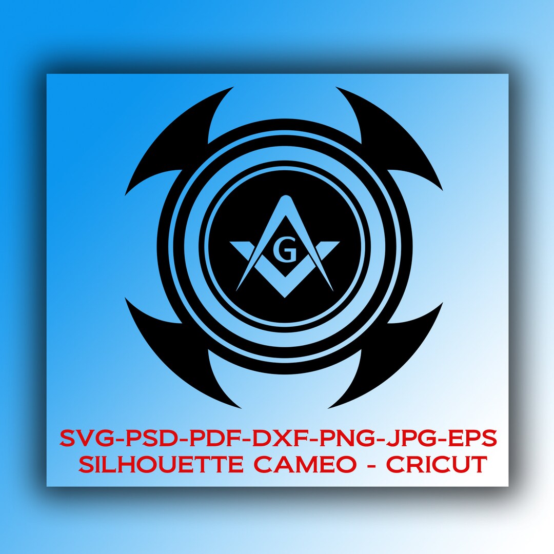 Digital Files: Freemason Square and Compasses Masonic Design * Cricut ...