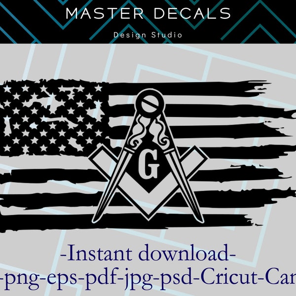 Tattered Flag Svg - Etsy