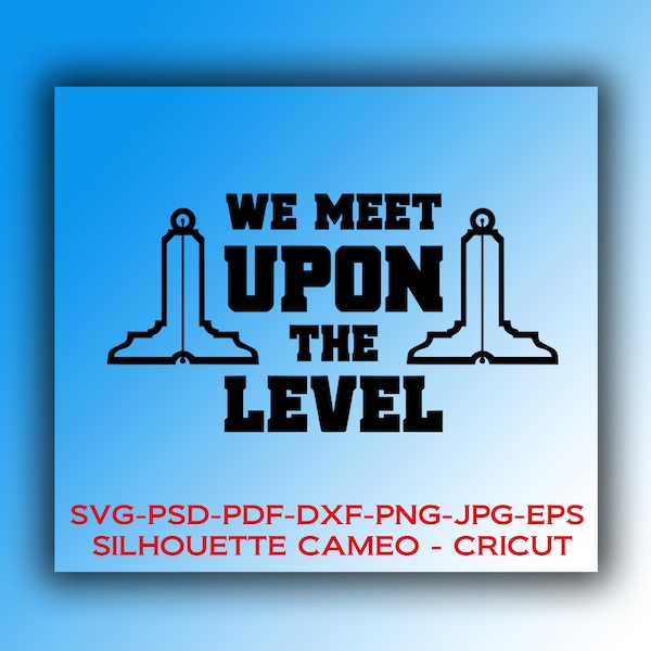 Masonic Level Svg - Etsy