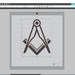Freemason Square and Compasses Design: Masonic Symbol (digital Download ...
