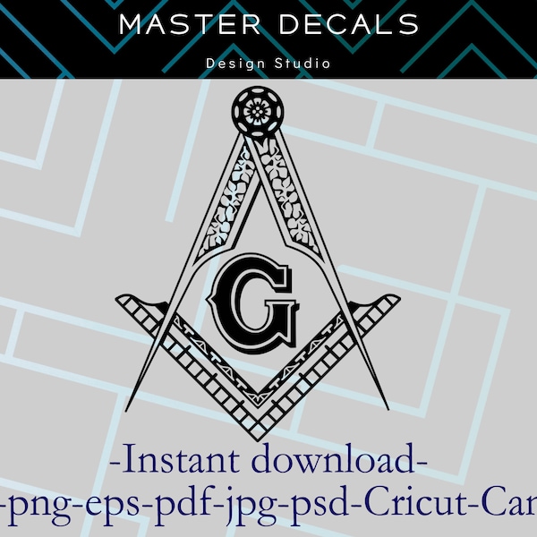 Masonic Svg - Etsy