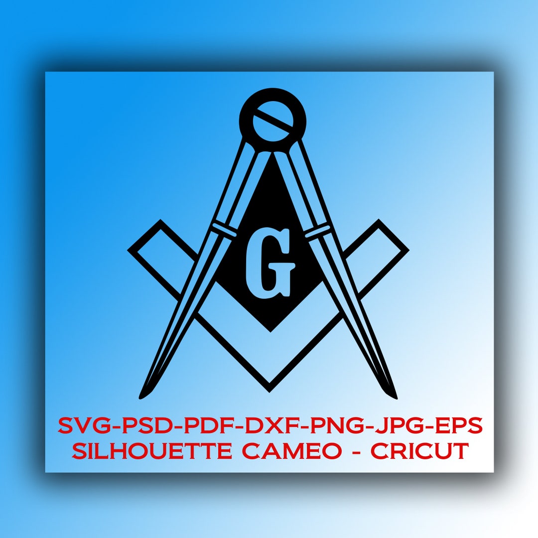 Digital Files: Freemason Square and Compasses Masonic Design Svg,dfx ...
