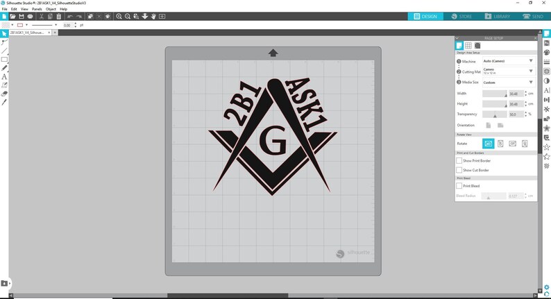 Digital Files: Freemason 2b1 Ask1 to Be One Ask | Etsy