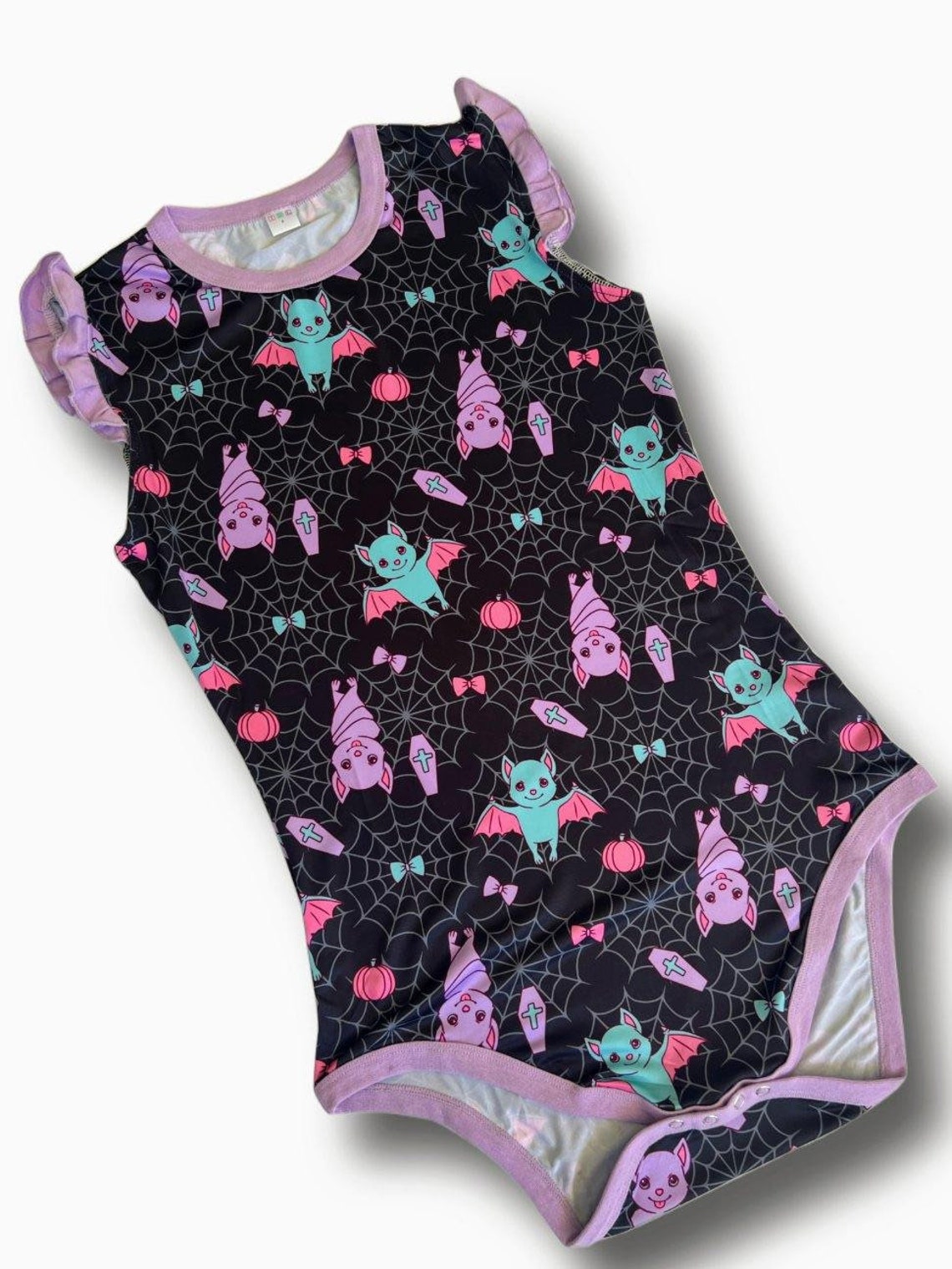 Kawaii Goth Romper Pastel Goth Abdl Little Age Regression - Etsy
