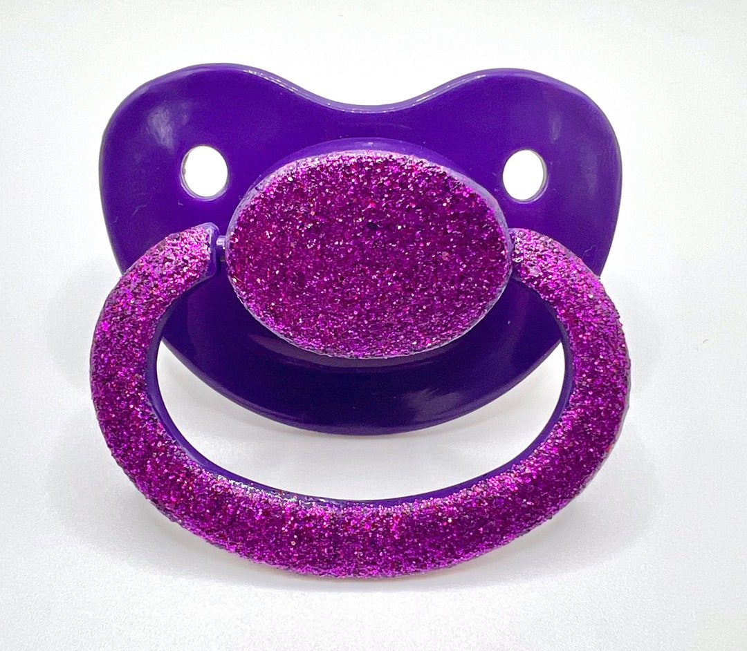 Dark Purple Adult Pacifier, Abdl Pacifier, Abdl, Adult Baby, Little ...