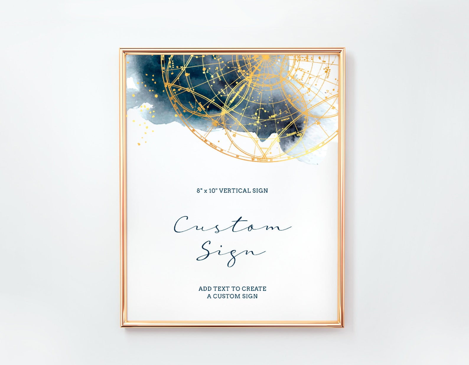 STAR CHART | Star Custom Wedding Sign; Celestial Wedding Sign ...