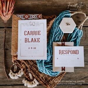 Western Wedding Invitation Suite; Ranch Wedding Invitation; Country ...