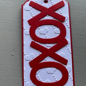 Valentine Tags, XOXO, Happy Valentines Day Tags, Valentine's Day Gift ...