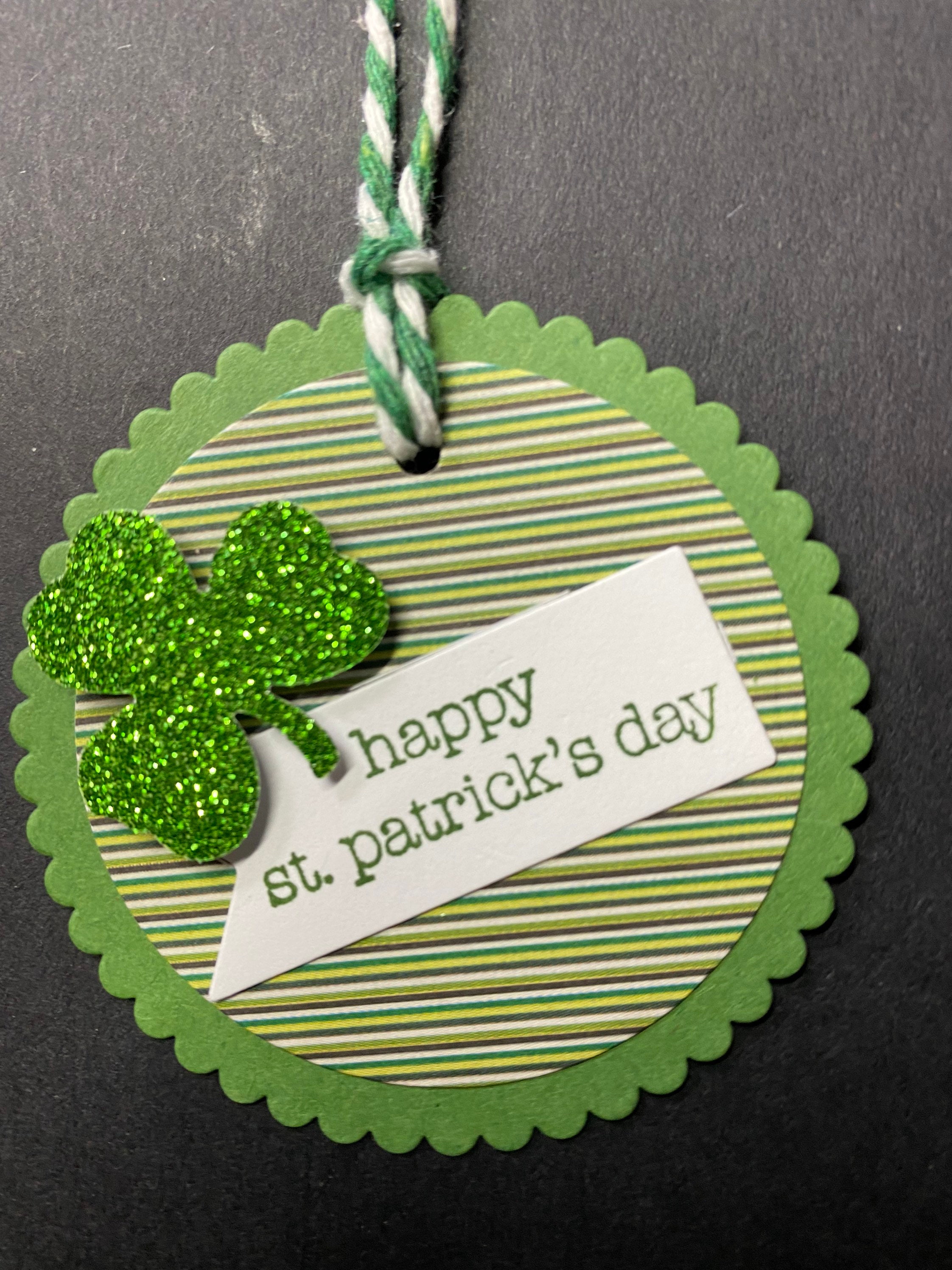 St. Patricks Tags, Happy St. Patricks Day Tags, Shamrock, Clover, St ...
