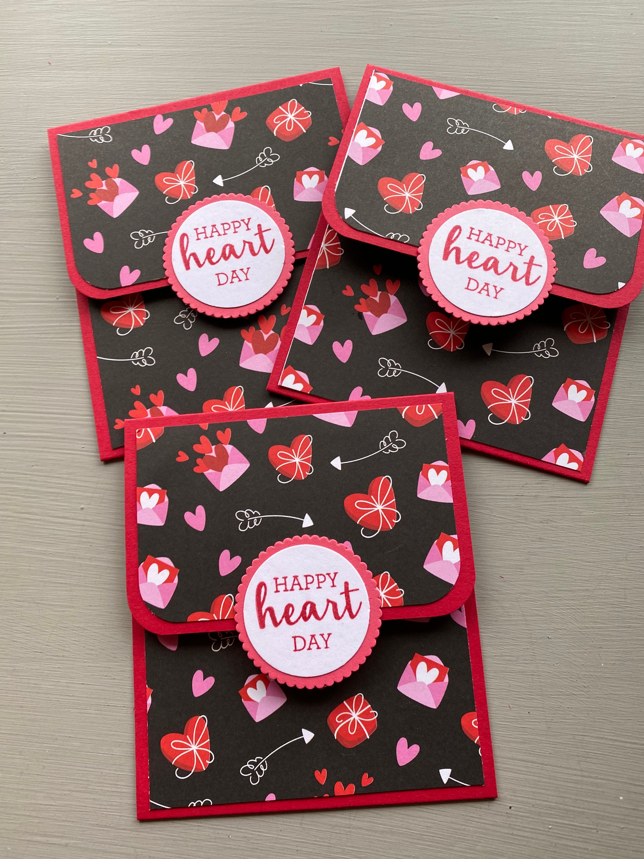 Valentine Gift Card Holder, Valentines Day Card, Treat Holder, Candy ...