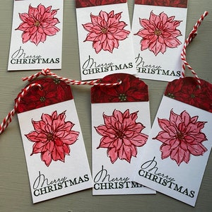 Christmas Gift Tags Handmade, Holiday Gift Tags, Winter, Tags, Handmade ...
