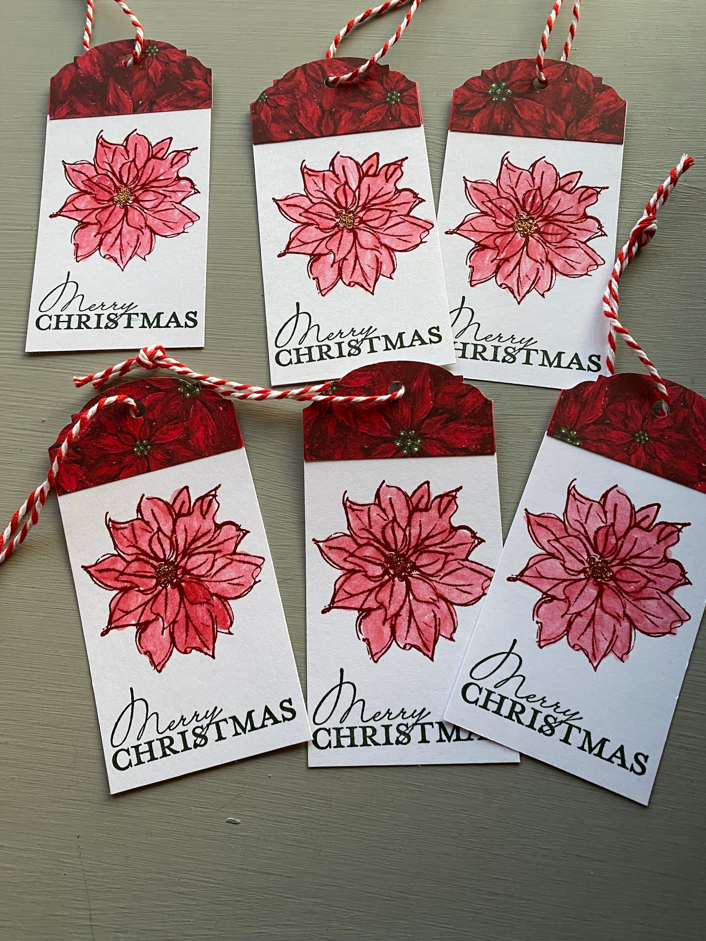 Christmas Gift Tags Handmade, Holiday Gift Tags, Winter, Tags, Handmade ...